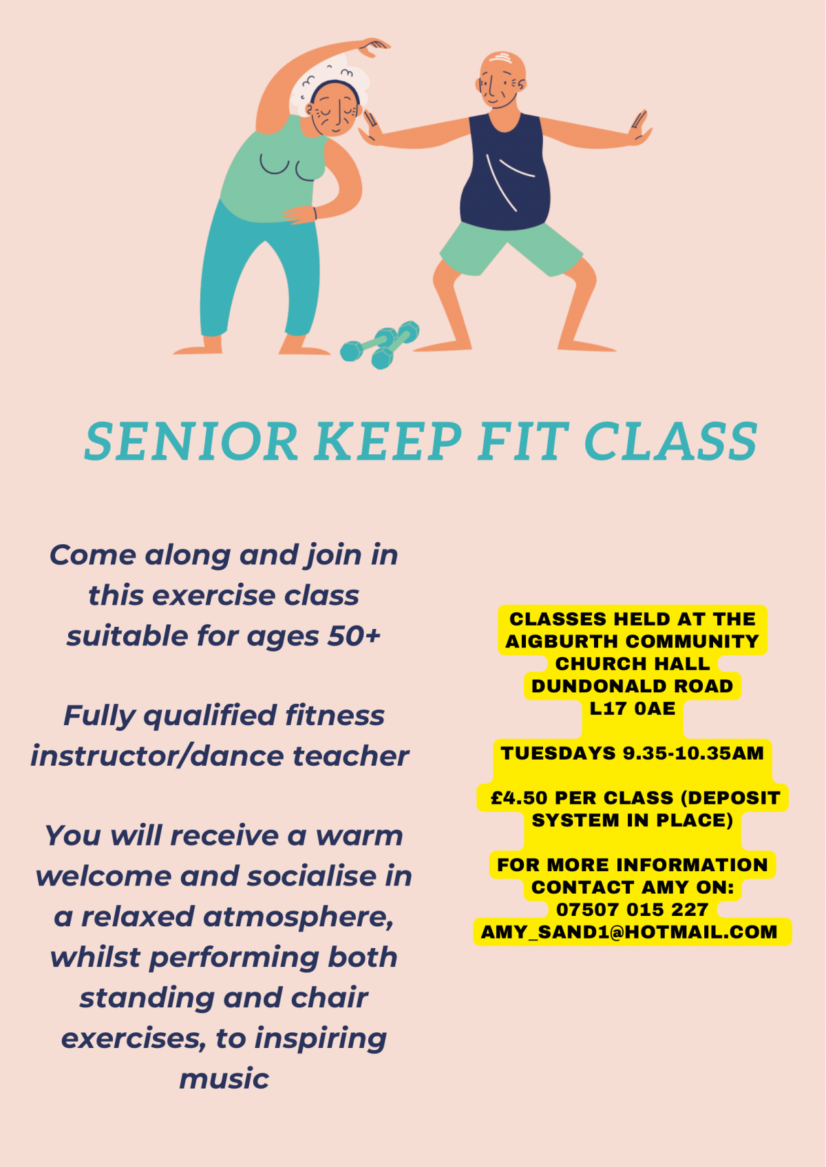 Keep Fit Class – Aigburth Community Church
